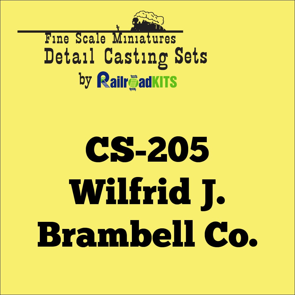 CS-205 Wilfrid J. Brambell Casting Set | RailroadKits & Microlumina