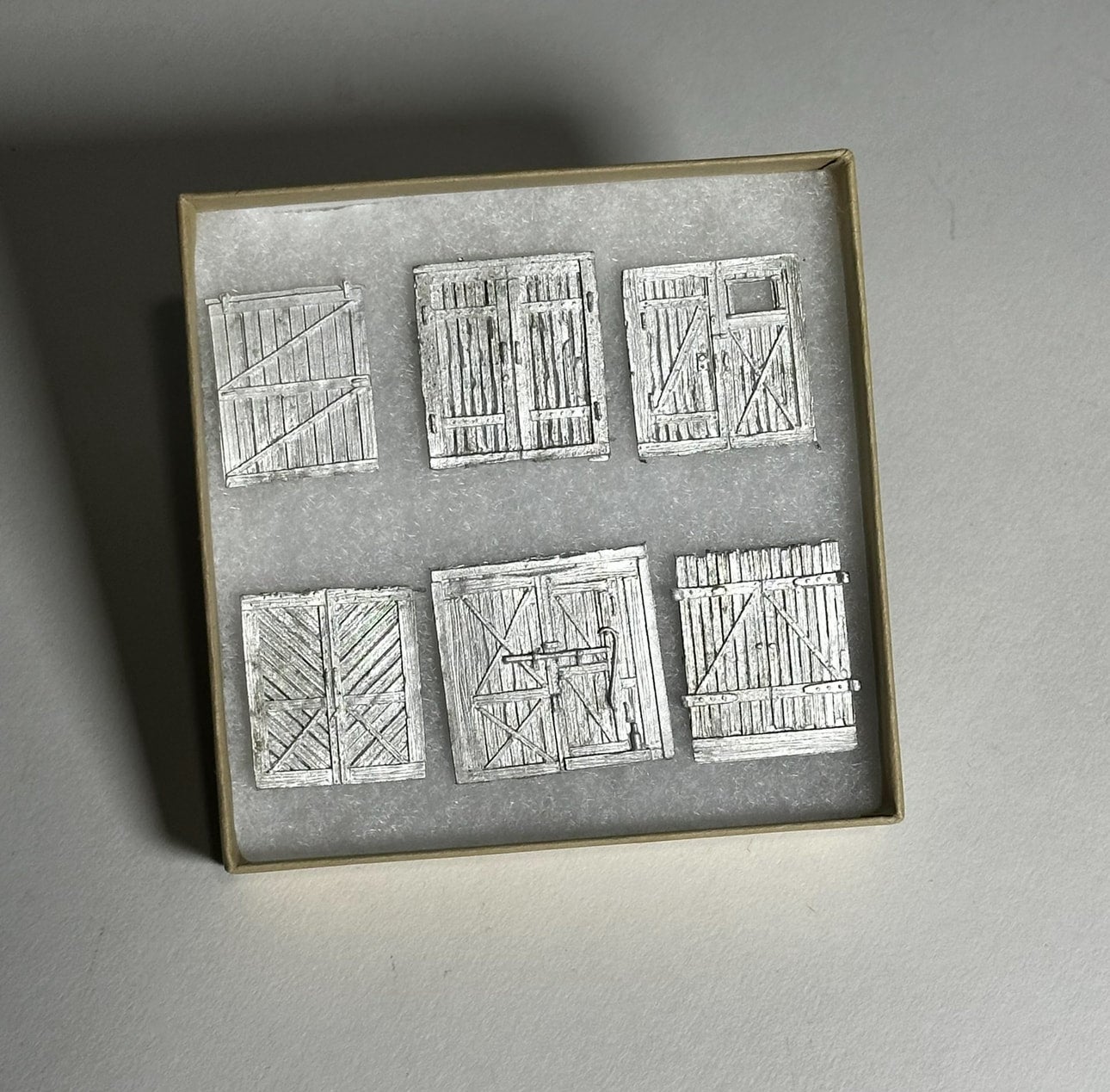 CS-FD2 Freight Door Assortment #2 | RailroadKits & Microlumina